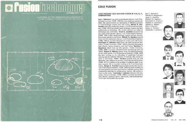 Cold nuclear fusion: we immediately went our own way – COLD FUSION NOW!